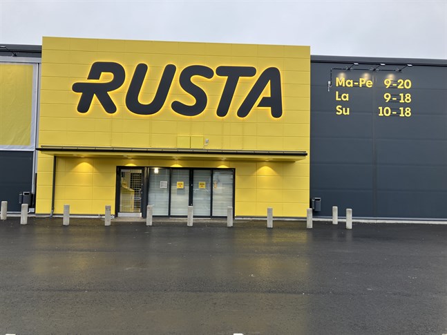 Nu är det klart: Då öppnar Rusta i Jakobstad - Vasabladet